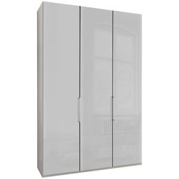 Wiemann Kleiderschrank &raquo;Monaco, Made in Germany, edle Glasfront, in verschiedenen Farben,&laquo; hochwertige Beschl&auml;gen inkl. D&auml;mpfung wei&szlig; Floatglas, 