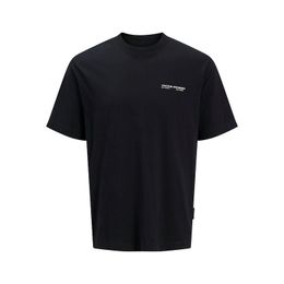 Jack & Jones Jack & Jones Herren Print-Shirt &raquo;JCOCALMA BACK PRINT TEE SS CREW NECK&laquo; mit Backprint schwarz S