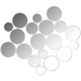 OTTO home Dekospiegel &raquo;Malisa, Wand Dekoration horizontal und vertikal h&auml;ngbar, 3 Farben&laquo; gro&szlig;er Wandspiegel mit 19 Elementen, 121x110cm, aus Metall 
