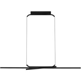 NOVA LUCE Pendelleuchte &raquo;AKRO&laquo; LED-Modul 1 Stk. warmwei&szlig; - kaltwei&szlig; schwarz 2, H: 213cm, 1 Stk.