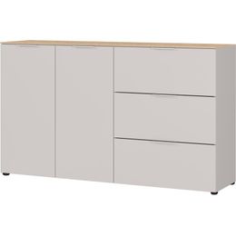 Germania Sideboard &raquo;Savoca&laquo; 1 Stk. tlg. Breite 151 cm, Soft-close, 2 Fu&szlig;varianten inkl., Made in Germany beige Holzwerkstoff B/H/T: 151cm x 98cm x 