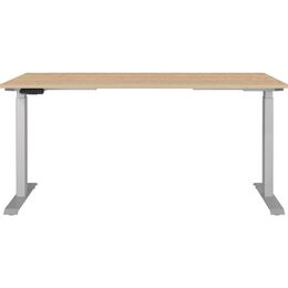 Germania Schreibtisch &raquo;Jet&laquo; B/H/T: 160cm x 72cm x 80cm, Gestellfarbe silber