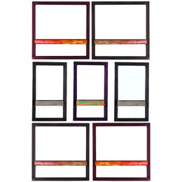 Sit Wandregal &raquo;Riverboat&laquo; Set bunt B/H/T: 75cm x 115cm x 25cm