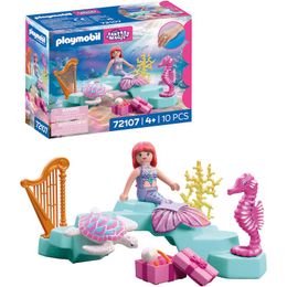 Playmobil Konstruktions-Spielset &raquo;Meerjungfrau mit Geschenk (72107), Fantasy & Magic&laquo; bunt Einheitsgr&ouml;&szlig;e Konstruktions-Spielset