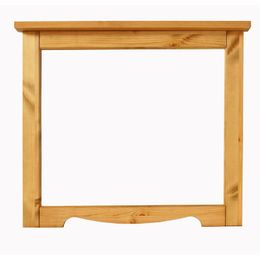OTTO home Spiegel &raquo;Trinidad&laquo; mit Rahmen beige Glas B/H/T: 80cm x 64cm x 6cm, Struktur