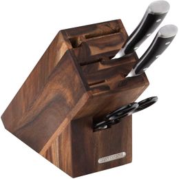 CONTINENTA Messerblock 1 Stk. Akazie, 22x9,5x20cm braun Einheitsgr&ouml;&szlig;e