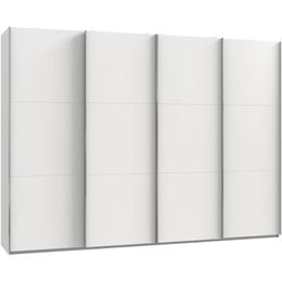 wimex Schwebet&uuml;renschrank &raquo;Level by fresh to go&laquo; mit Synchron&ouml;ffnung wei&szlig; B/H/T: 300cm x 216cm x 65cm, T&uuml;ren: 4 Stk.