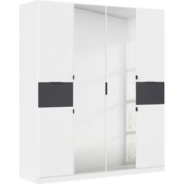 Rauch Dreht&uuml;renschrank &raquo;Kleiderschrank Schrank Garderobe W&auml;scheschrank TICAO&laquo; Schubladen in der H&ouml;he variabel positionierbar, mit 2 ger&auml;umigen 