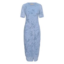 Culture Kleid 'Kitti Alifa' Damen Gr&ouml;&szlig;e 36 taubenblau / himmelblau Sommerkleid