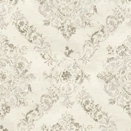 Livingwalls living walls Vliestapete &raquo;My Home My Spa&laquo; Barock Glitzermuster ornamental leicht strukturiert Barock Ornament Vlies Wand Decke Schr&auml;ge Tapeten 