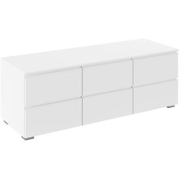 Rauch TV-Board &raquo;Joel&laquo; Breite 80 oder 120 cm, praktische und ger&auml;umige Schubladen MADE IN GERMANY wei&szlig; Holzwerkstoff B/H/T: 120cm x 42cm x 42cm, 2 Stk.
