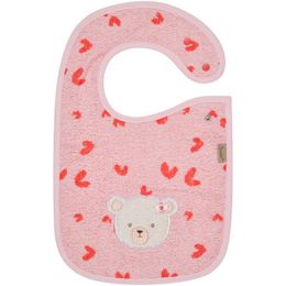 Sterntaler L&auml;tzchen &raquo;mit Druckknopf B&Auml;R Betty mit Herzchen-Dekor&laquo; rosa Einheitsgr&ouml;&szlig;e L&auml;tzchen