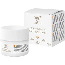 HELI Damen HELI Schmuckreiniger &raquo;Schmuck Geschenk Schmuckpflege Gold-Tauchbad f&uuml;r Goldschmuck&laquo; mit Waschkorb zum Tauchen von Schmuckst&uuml;cken wei&szlig; 150ml