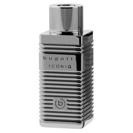 Bugatti Herren Bugatti Eau de Toilette &raquo;ICONIQ PLATINUM FOR HIM EDT 100ml&laquo; holzig, w&uuml;rzig, Safran, Zedernholz, Amber silber Einheitsgr&ouml;&szlig;e
