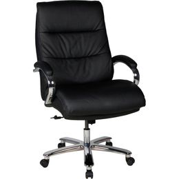 Duo Collection Chefsessel &raquo;Chefsessel Federico 180 kg&laquo; () Federkern, bis 180 kg schwarz B/H/T: 83cm x 115cm x 70cm, Kunstleder