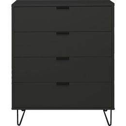 M&auml;usbacher Kommode &raquo;Bonnie&laquo; Kommode mit Drahtgestell grau Holzwerkstoff B/H/T: 81cm x 100cm x 45cm, 4 Stk.