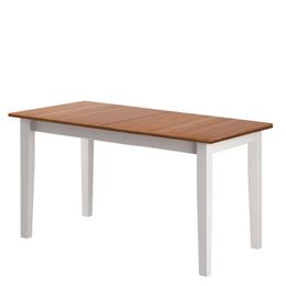 Otto Home Unisex OTTO home Esstisch &raquo;Dakota&laquo; aus massivem Kiefernholz, ausziehbar, Breite 160-200 cm gelb B/H/T: 160cm x 75cm x 80cm,mit Verl&auml;ngerung