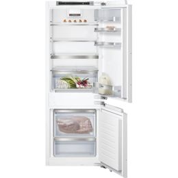 Siemens Einbauk&uuml;hlgefrierkombination iQ500 &raquo;KI77SADD0&laquo; 157,8 cm hoch 55,8 cm breit Low Frost: geringere Eisbildung & schnelleres Abtauen wei&szlig;