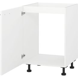 KOCHSTATION Sp&uuml;lenschrank &raquo;"KS-Scafa"&laquo; in verschiedenen Breiten, wahlweise T&uuml;ranschlag rechts oder links wei&szlig; wei&szlig;, B/H/T: 60cm x 75cm x 56cm, 