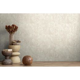 Livingwalls living walls Vliestapete &raquo;struktur Vliestapete in Beton-Optik Farbvarianten&laquo; urban strukturiert beige Vlies B/L: 0,53m x 10,05m, Rollen: 1