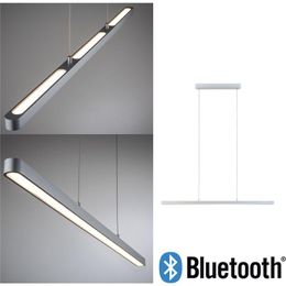 Paulmann LED Pendelleuchte &raquo;Lento&laquo; 1 Stk. Tageslichtwei&szlig; grau 1, H: 2,5cm, 1 Stk.