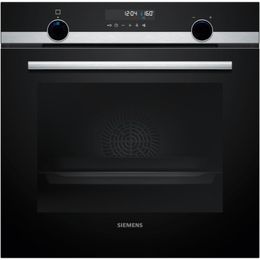 Siemens Pyrolyse Backofen iQ500 &raquo;HB578GBS3&laquo; mit Teleskopauszug nachr&uuml;stbar mit Pyrolyse-Selbstreinigung 30 Automatikprogramme dank cookControl30, 