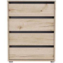 Demeyere Group Schubkastenkommode Spanplatte B/H/T: 60cm x 76,3cm x 39,6cm