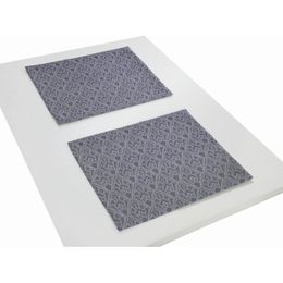 Adam Platzset &raquo;Urban Cactus&laquo; blau Obermaterial: 100% Baumwolle B/L: 30cm x 40cm, 2 Stk., Bio-Baumwolle