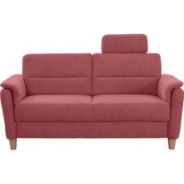 Home Affaire 2,5-Sitzer &raquo;Palmera, B: 179 cm&laquo; mit Federkern lila 100% Polyester;Struktur (100% Polyester);Luxus-Microfaser in Lederoptik (100% 