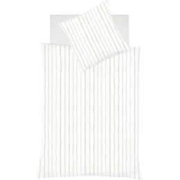 Fleuresse Wendebettw&auml;sche &raquo;Provence Cassis&laquo; 2 Stk. 50% Baumwolle, 50% Leinen, in Gr. 135x200, 155x220, 200x200cm beige Halbleinen, Obermaterial: 50% 