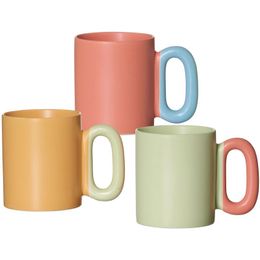 Ritzenhoff & Breker Becher &raquo;Spring&laquo; 3er Set, je 330 ml bunt Porzellan &Oslash; 8,5cm x 9,5cm, 330ml, 3 Stk.