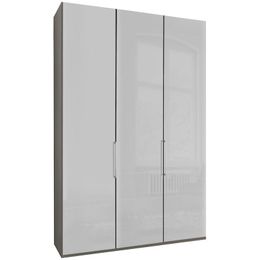 Wiemann Kleiderschrank &raquo;Monaco, Made in Germany, edle Glasfront, in verschiedenen Farben,&laquo; hochwertige Beschl&auml;gen inkl. D&auml;mpfung grau Floatglas, 
