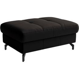 Sit & More sit&more Polsterhocker &raquo;Vanity Leder, B: 103 cm&laquo; schwarz B/H/T: 103cm x 45cm x 69cm, NaturLEDER ,mit Stauraum