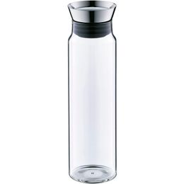 Alfi Wasserkaraffe &raquo;FLOWMOTION&laquo; handgefertigt, mundgeblasen, 1 Liter transparent Glas 1.000ml