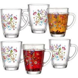 Ritzenhoff & Breker Teeglas &raquo;Shanti&laquo; hitzebest&auml;ndig, je 380 ml transparent Glas &Oslash; 9cm x 11,5cm, 380ml, 6