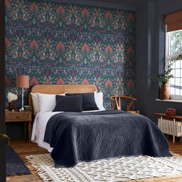 WILLIAM MORRIS AT HOME Vliestapete &raquo;Dove & Rose&laquo; Motiv glatt Design Tapeten bunt Vlies B/L: x 10m, Rollen: 1