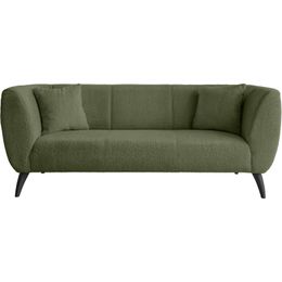 Home Affaire Ecksofa &raquo;Lazio modern und bequem, schmale Armlehnen, tolle Detailverarbeitung&laquo; zwei verschiedene Fu&szlig;farben w&auml;hlbar gr&uuml;n 100% Polyester B/