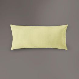 Irisette Kissenbezug &raquo;Lumen 8129&laquo; hochwertig und traumhaft weich gelb Interlock-Jersey, Obermaterial: 100% Baumwolle B/L: 40cm x 80cm, 1 Stk., Interlock-Jersey