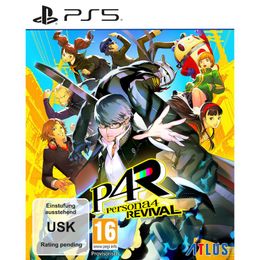 Atlus Spielesoftware &raquo;Persona 4 Revival&laquo; PlayStation 5 bunt Stelle dich in rundenbasierten K&auml;mpfen den &bdquo;Schatten&ldquo;, die in dieser anderen Welt lauern