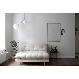 Karup Design Daybett &raquo;Roots Sofa Bed, Schlafsofa,, Bettfunktion, FSC -Massivholz,&laquo; Inkl. Futonmatratze, Made in Europe, langlebig, B: 140 oder 160 cm beige 