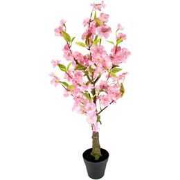 I.GE.A. Kunstbaum &raquo;Kirschbl&uuml;tenbaum&laquo; Im Topf rosa Obermaterial: 50% Kunststoff, 50% Polyester B/H/L: 40cm x 78cm x 40cm, 1 Stk.