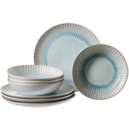 Ritzenhoff & Breker Tafelservice &raquo;Mira&laquo; blau Steingut 8