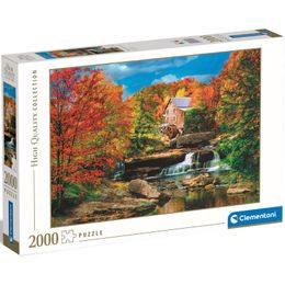 Clementoni Puzzle &raquo;High Quality Collection, Glade Creek Grist Mill&laquo; Made in Europe bunt Pappe Einheitsgr&ouml;&szlig;e
