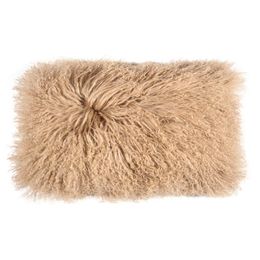 Pad Dekokissen &raquo;Glory&laquo; Echtfell beige Lammfell, Polyester B/L: 30cm x 50cm, 1 Stk.