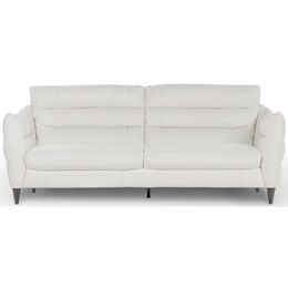 Calia italia 2-Sitzer &raquo;Cabrini, Design trifft erstklassigen Sitzkomfort, bequem und elegant&laquo; 180 Breite wei&szlig; B/H/T: 180cm x 93cm x 98cm, Leder BULL, 