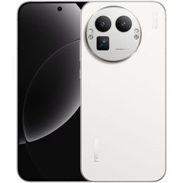 REALME Smartphone &raquo;GT8 Pro&laquo; Diary White 2K HyperGlow Display mit 700Nit Helligkeit