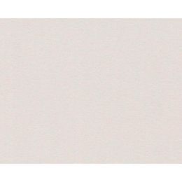 Livingwalls living walls Vliestapete &raquo;Elegance&laquo; einfarbig uni Struktur Tapete Einfarbig beige Vinyl, Vlies B/L: 0,53m x 10,05m