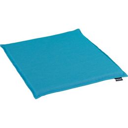 HOCK Sitzkissen &raquo;Caribe 2cm&laquo; Outdoor geeignet - Kissenh&ouml;he 2cm blau Polyacryl (dralon ) B/L: 35cm x 35cm, 2 Stk.