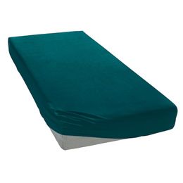 bellana Spannbettlaken &raquo;bellana Melone, 100% Baumwolle, Jersey, b&uuml;gelfrei&laquo; reine Baumwolle, Spannbetttuch f&uuml;r Matratzen bis 25cm H&ouml;he gr&uuml;n Mako-Jersey