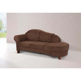 OTTO home Recamiere &raquo;Mayfair&laquo; freistehend, wahlweise Armlehne links oder rechts braun Struktur fein (95% Polyester, 5% Polyamid);MELROSE (100% 